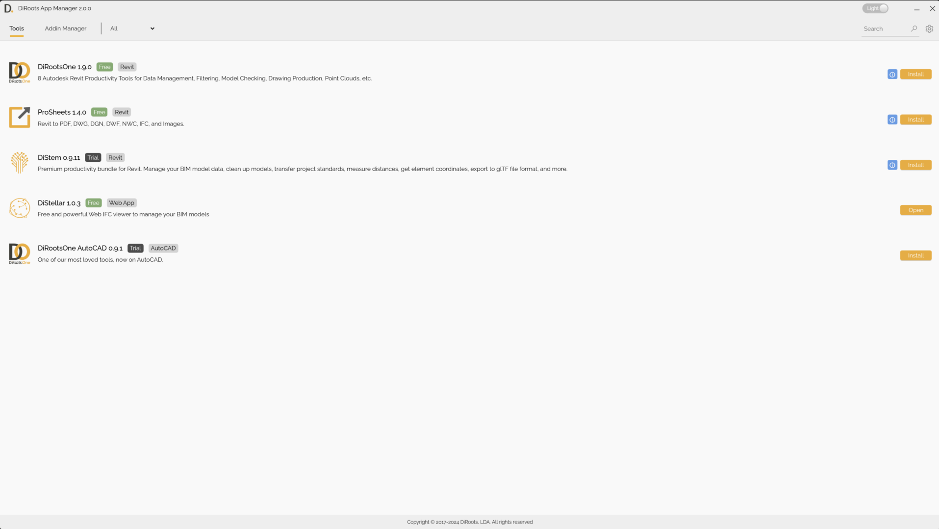Tools - DiRoots.AppManager.Releases