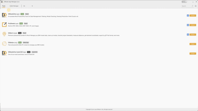 Tools - DiRoots.AppManager.Releases