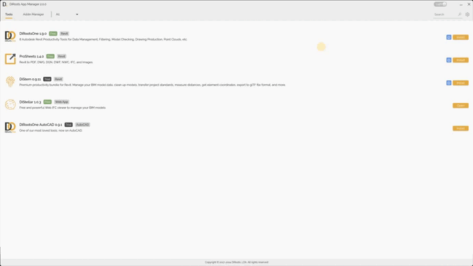 Tools - DiRoots.AppManager.Releases